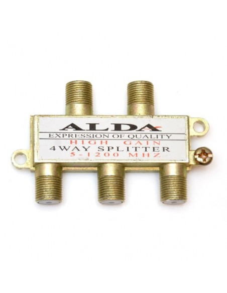 Сплиттер для антенного кабеля А-4 "alda" с гайкой: купить в Киеве и ...